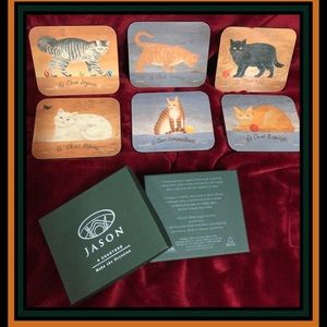 JASON | Kitchen | Heat Resistant Jason 4 Placemats 6 Coasters | Poshmark